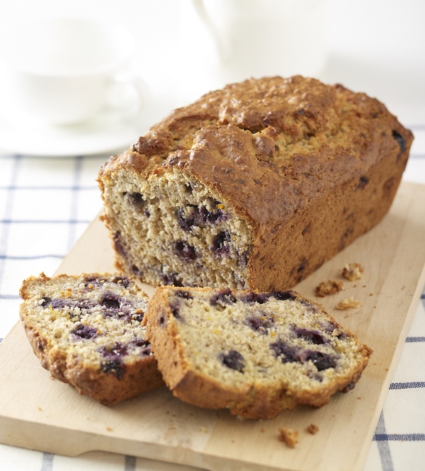 Blueberry and Banana Oat Loaf - BDA