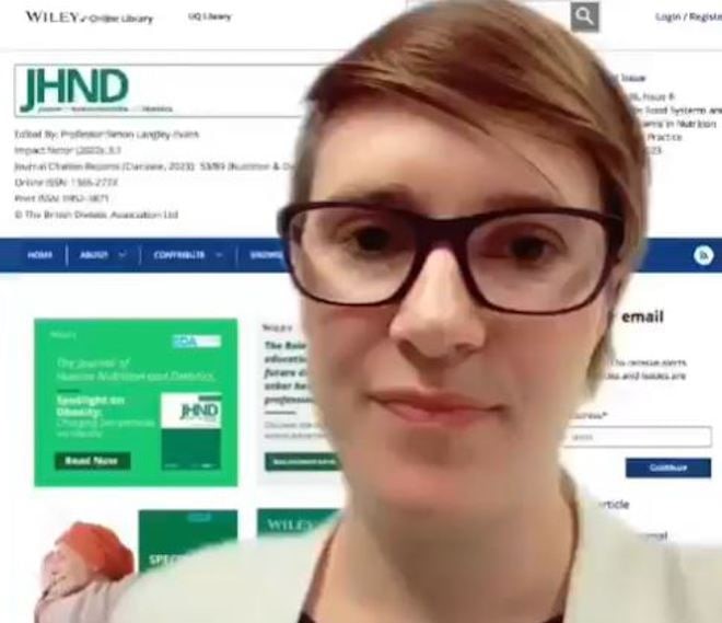 Introducing the new Journal of Human Nutrition and Dietetics Editor in ...