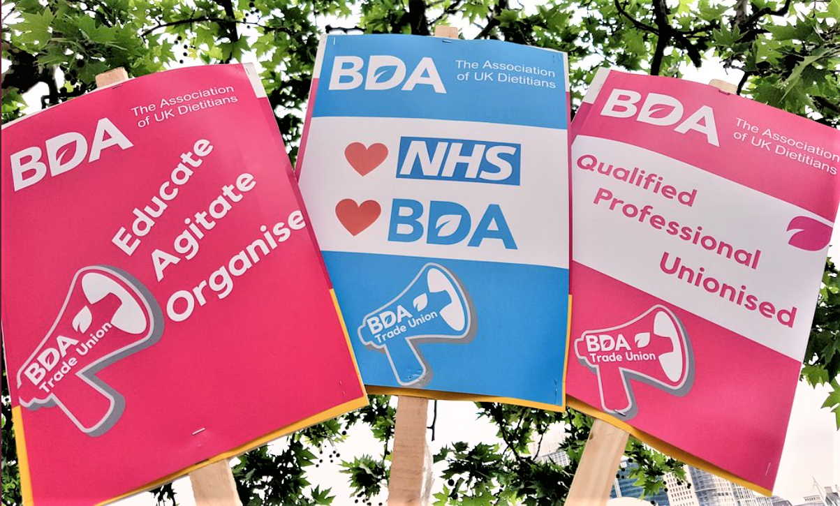 Dietitians demand better – strike action in England will go ahead - BDA
