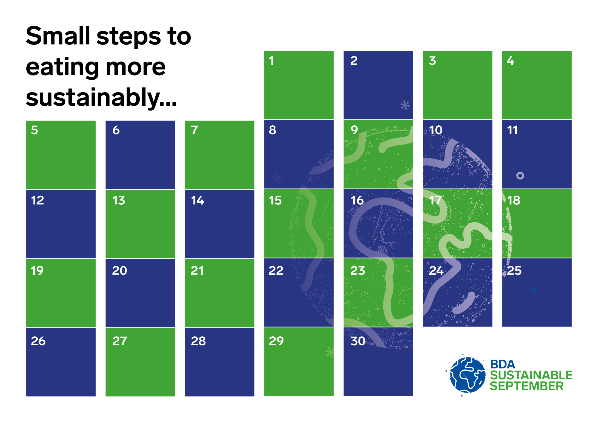 Sustainable September 2022: What is Sustainable September? - BDA