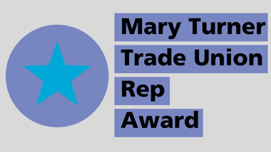 Mary Turner Award (Trade Union Representative of the Year) - BDA