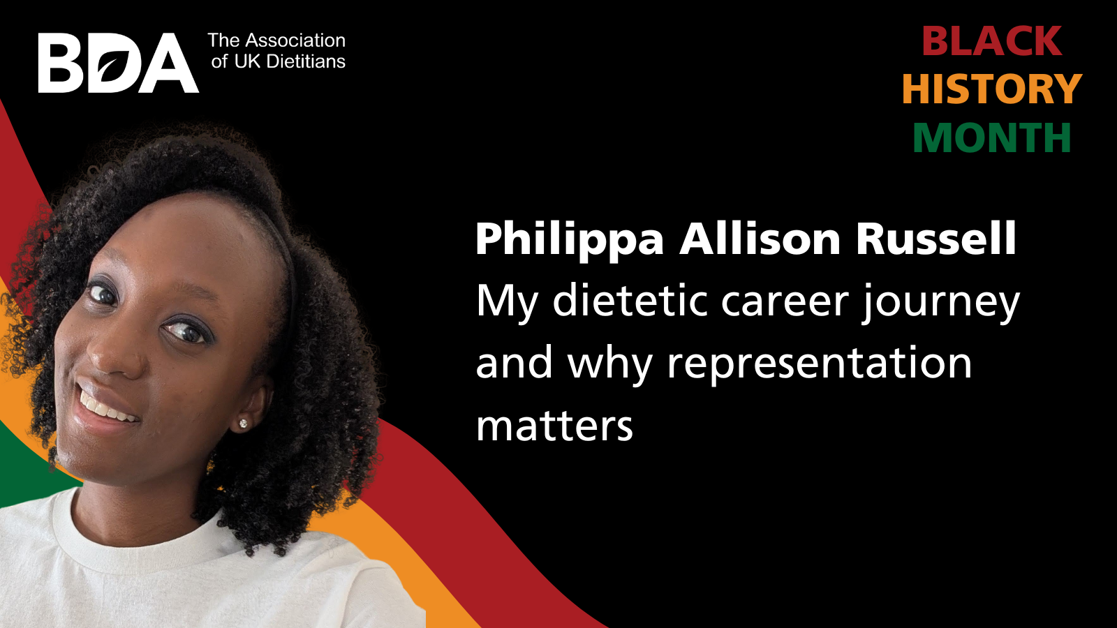 My dietetic career journey and why representation matters - BDA
