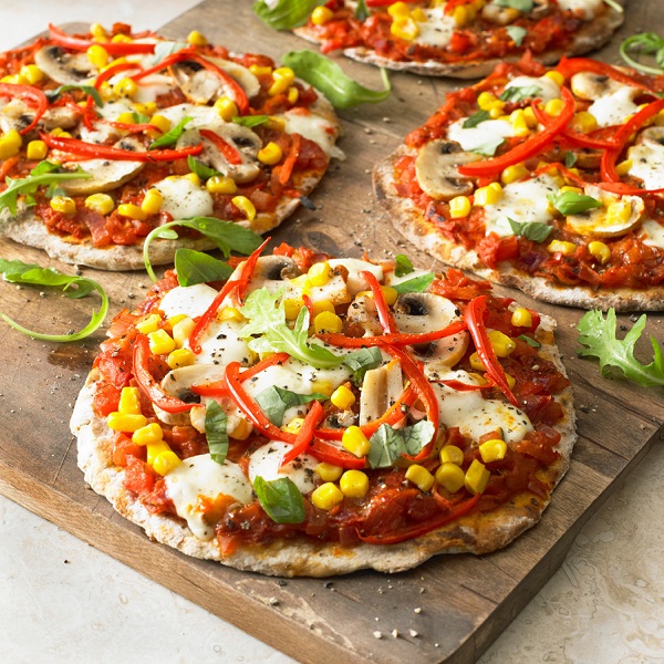 Mini Flatbread Pizzas - BDA