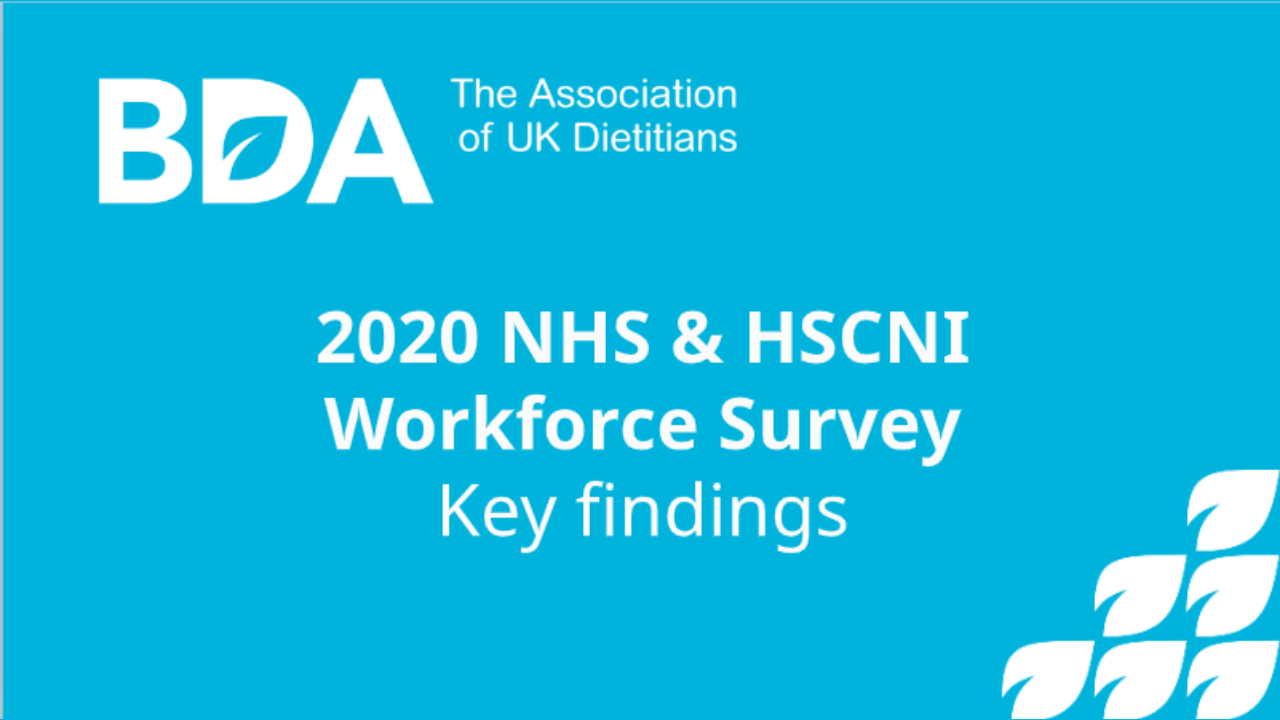 2020 BDA NHS and HSCNI Workforce Report | British Dietetic Association ...